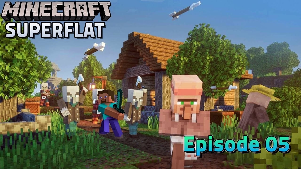 Minecraft Superflat survival world episode 05 malayalam gameplay ⛏️⛏️ ...
