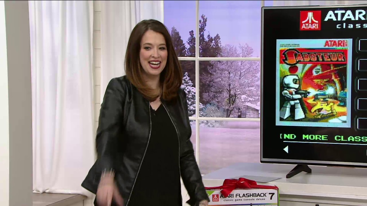 Atari FlashBack 7 Classic Game Console Deluxe w/ 101 Games & 2 Bonus Paddles on QVC - YouTube