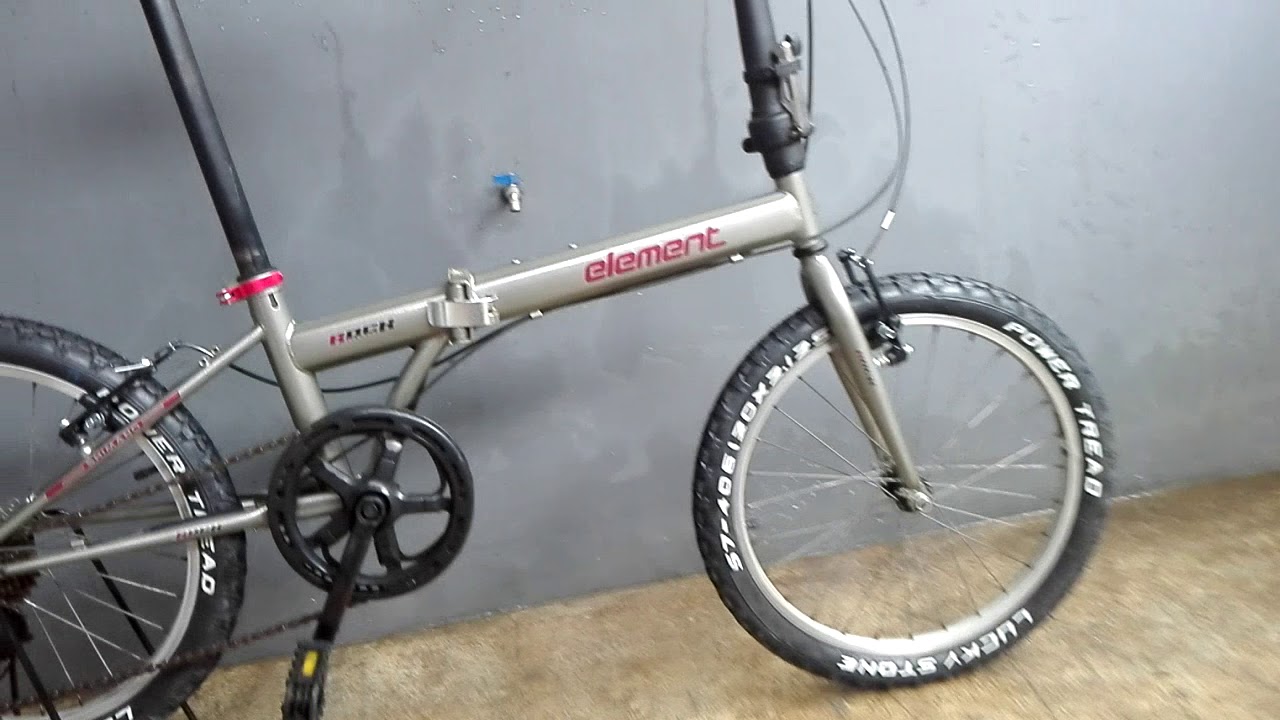 Sepeda element rock restorasi - YouTube
