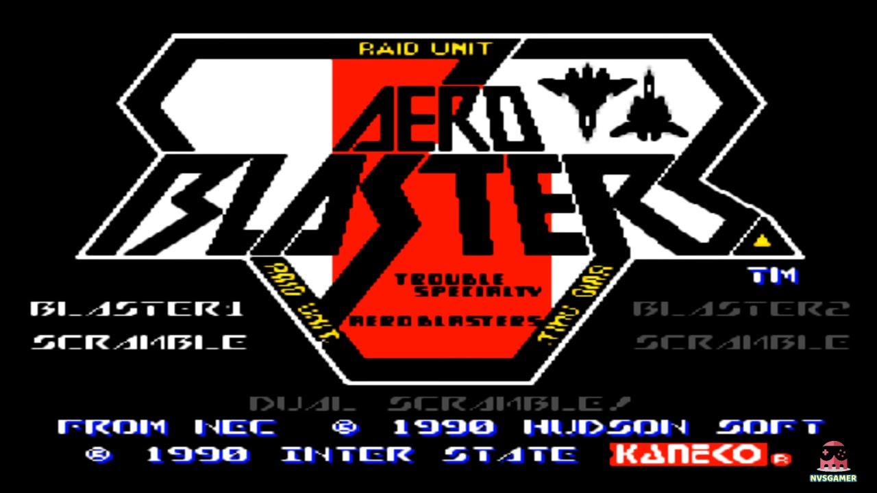 Air Blaster - PC Engine/TurboGrafx 16 [009] | No Deaths @ 4k/60fps ...