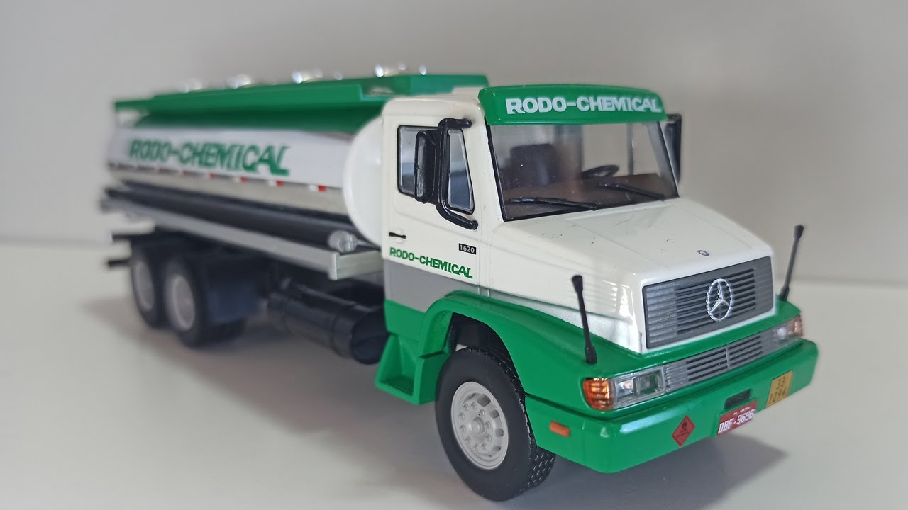 Caminhão Miniatura Mercedes Benz Rodo Chemical L 1620 Raro - YouTube