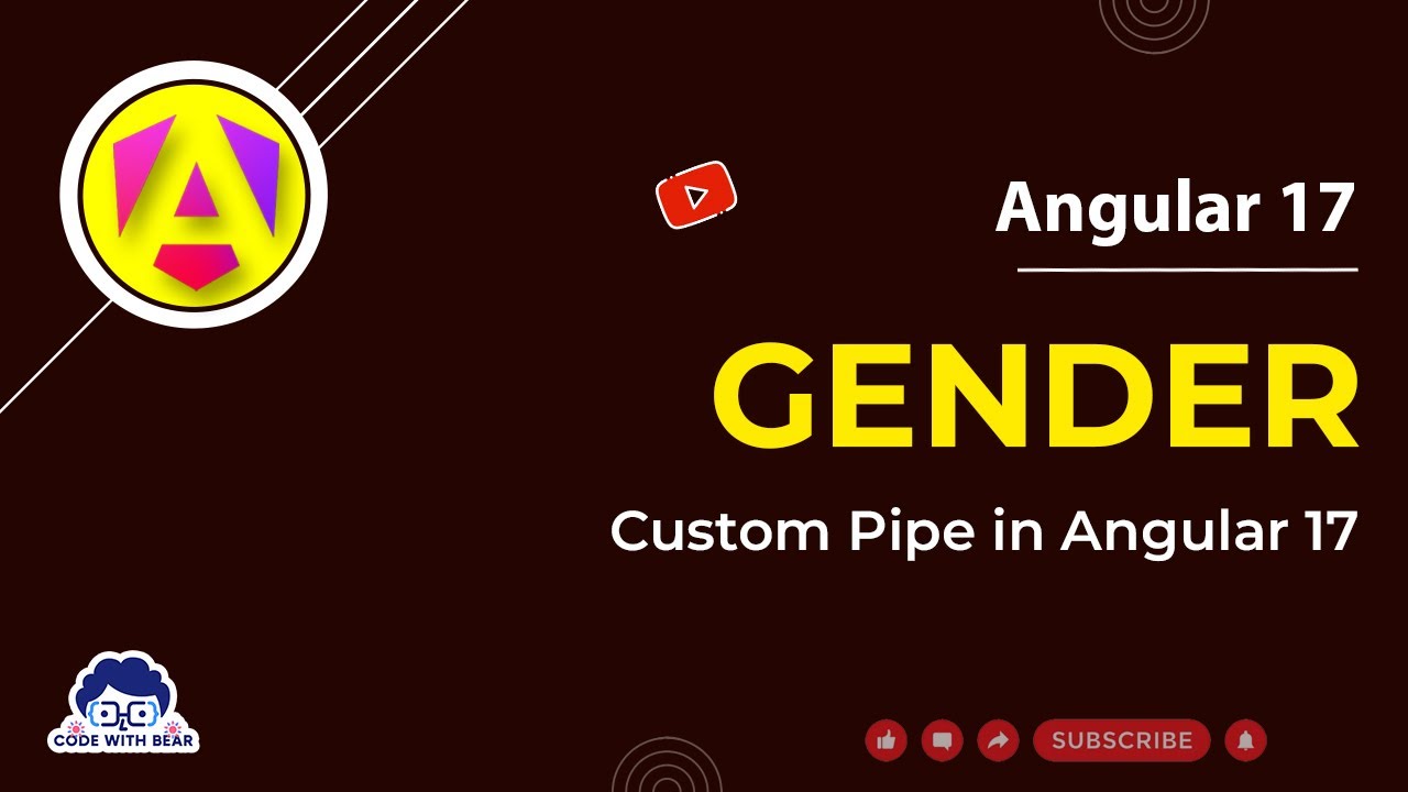 Gender Custom Pipe In Angular 17 Angular 17 Tutorial Angular Angular17 Youtube 4976