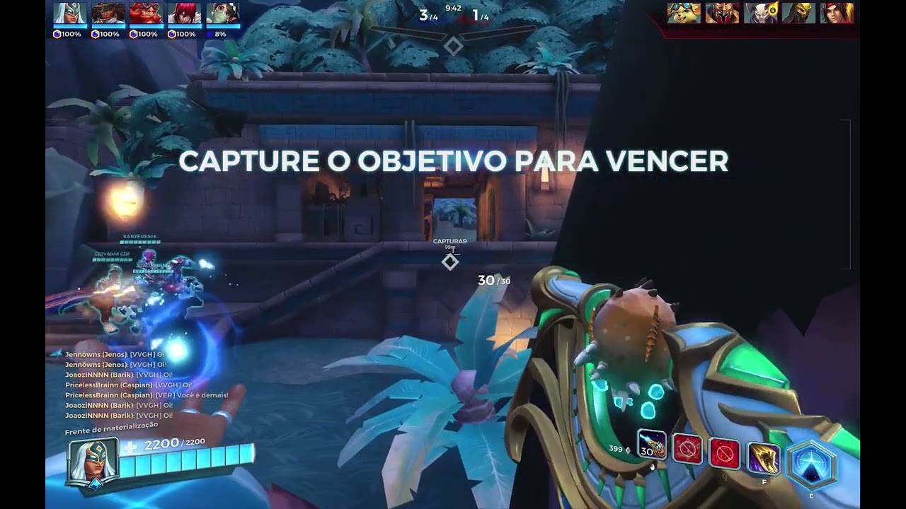 Paladins - Jenos spawn ult - YouTube