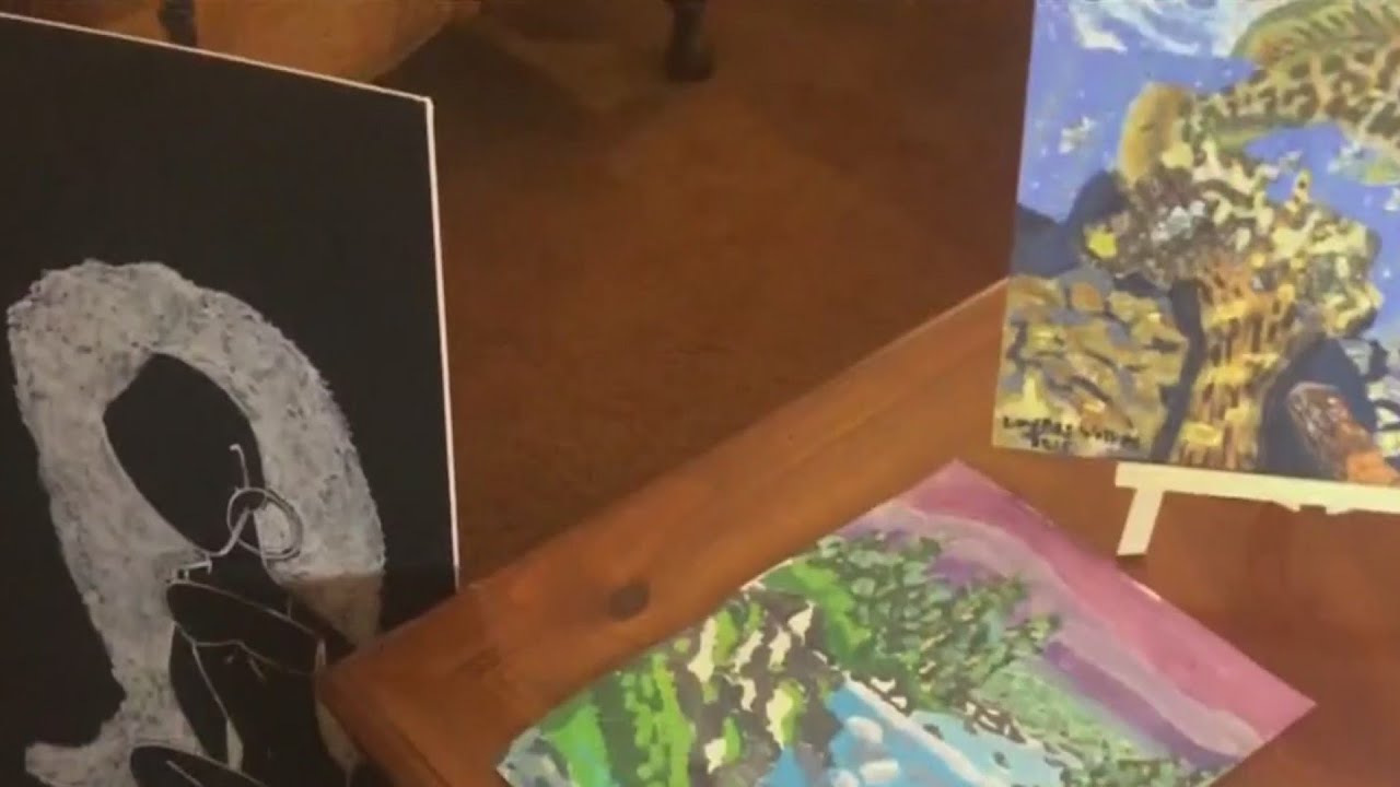 17 year-old Midland artist using talent to reach aspirations - YouTube