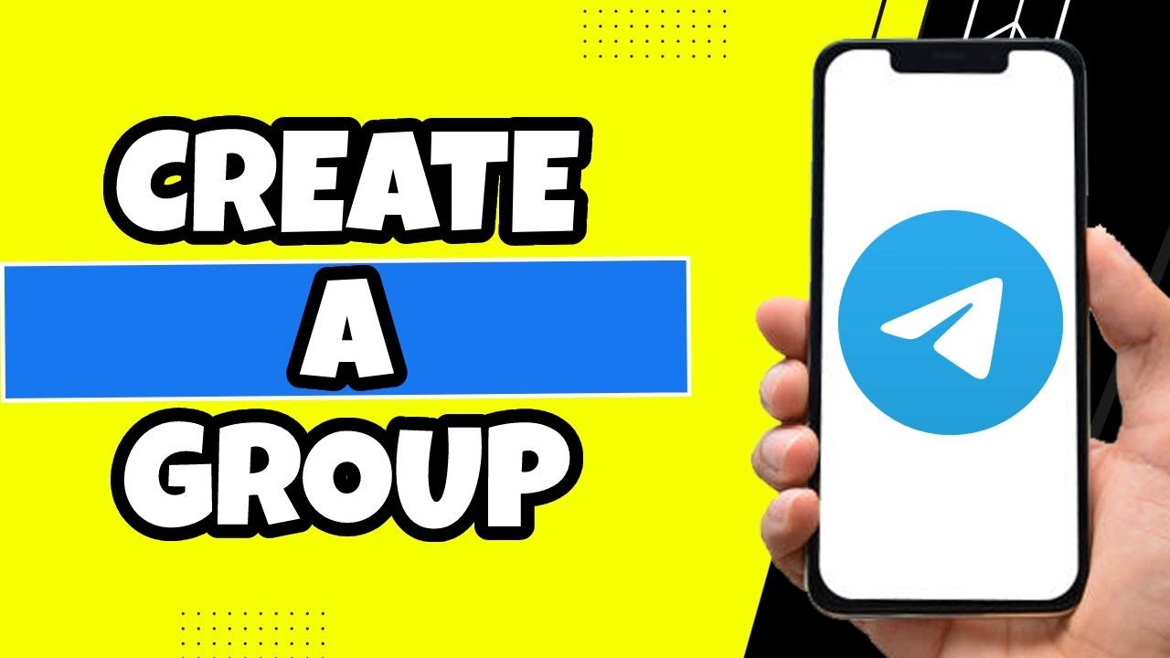 How To Create A Group on Telegram (2023) - YouTube