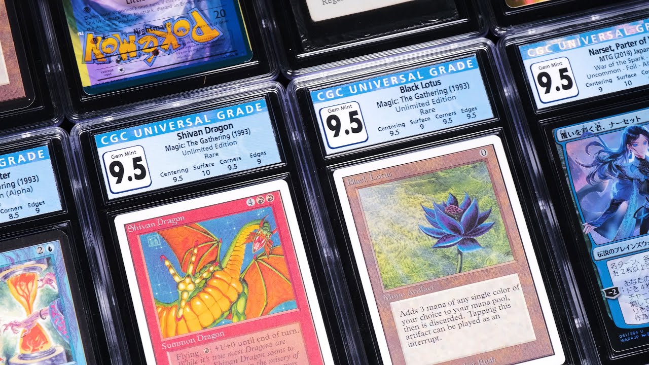 CGC to Grade Trading Cards - YouTube
