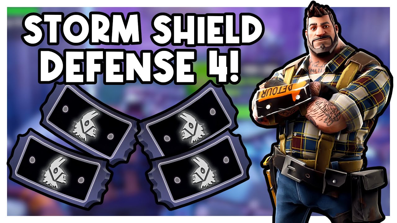 Storm Shield Defense 4! - Fortnite: Save the World Campaign (Part 8 ...