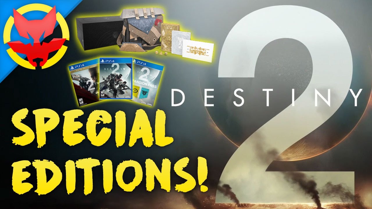 Destiny 2 Pre-Orders, Special Editions & Prices! - YouTube