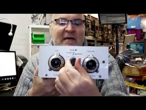 SEM TranZmatch balanced ham radio antenna tuner - YouTube