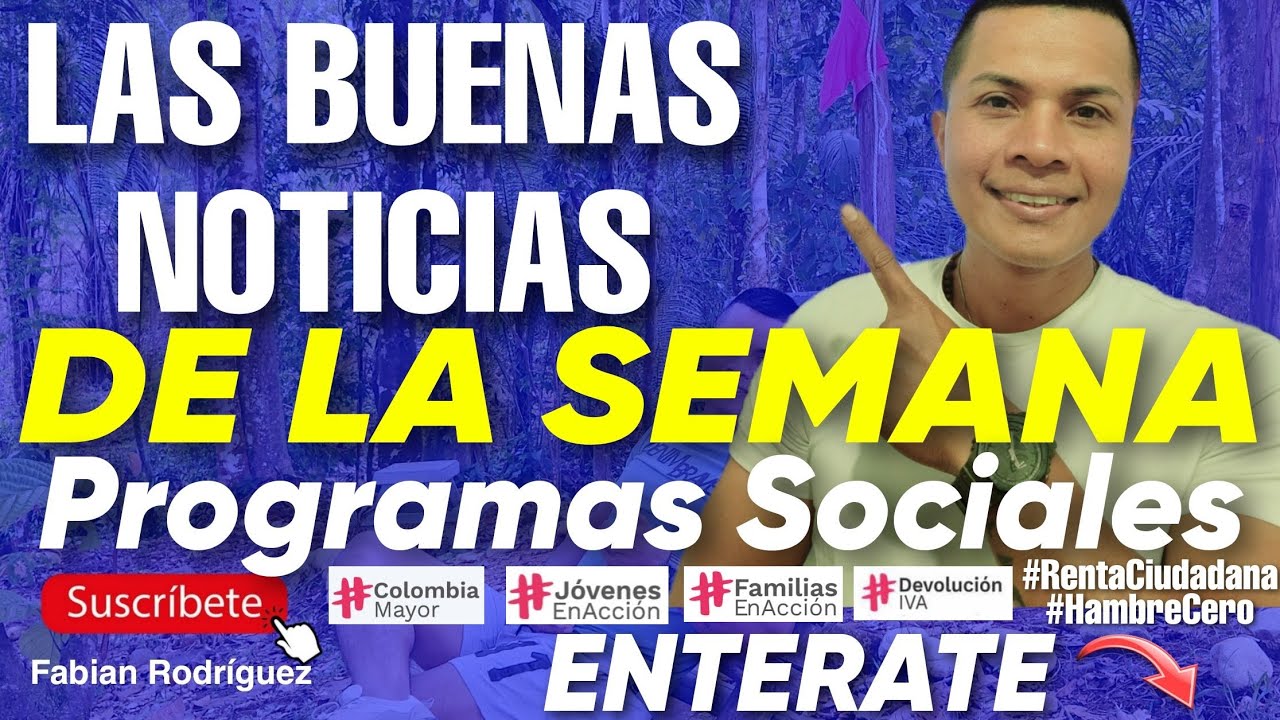 🔴!BUENAS NOTICIAS! De La Semana Programas Sociales 2023 PND - YouTube
