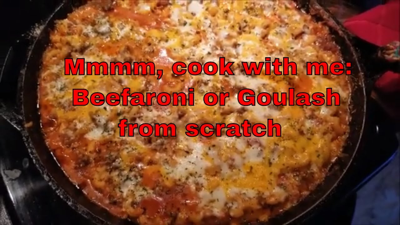 How to make beefaroni, my way! - YouTube