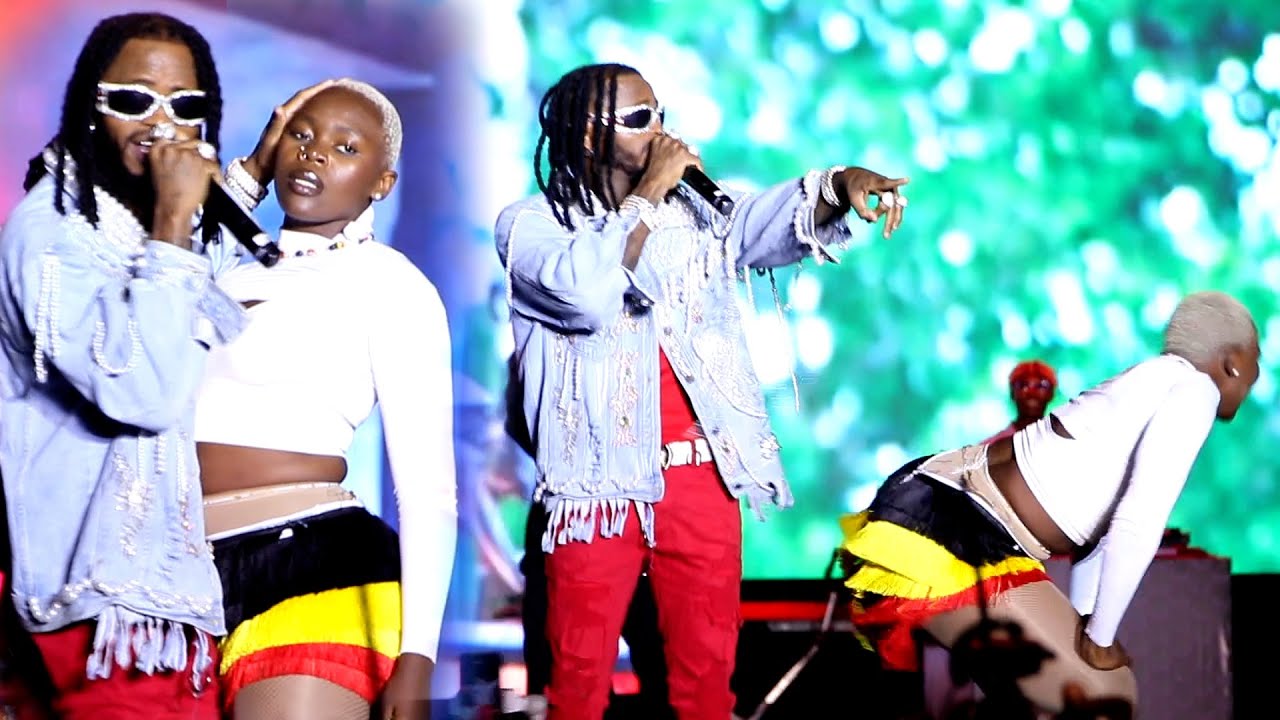 Diamond Platinumz magical live performance in Uganda kololo - YouTube