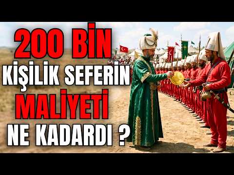 OSMANLI İMPARATORLUĞU 200.000 KİŞİLİK SEFERİN FATURASINI NASIL ÖDEDİ? — OSMANLI TARİHİ