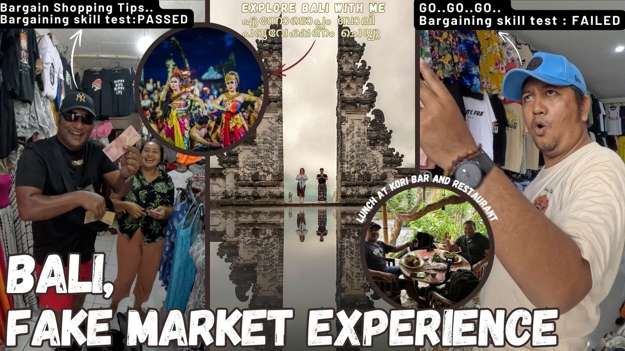 "Exploring the Fake Markets of Kuta, Bali | Bargain Shopping Tips ...