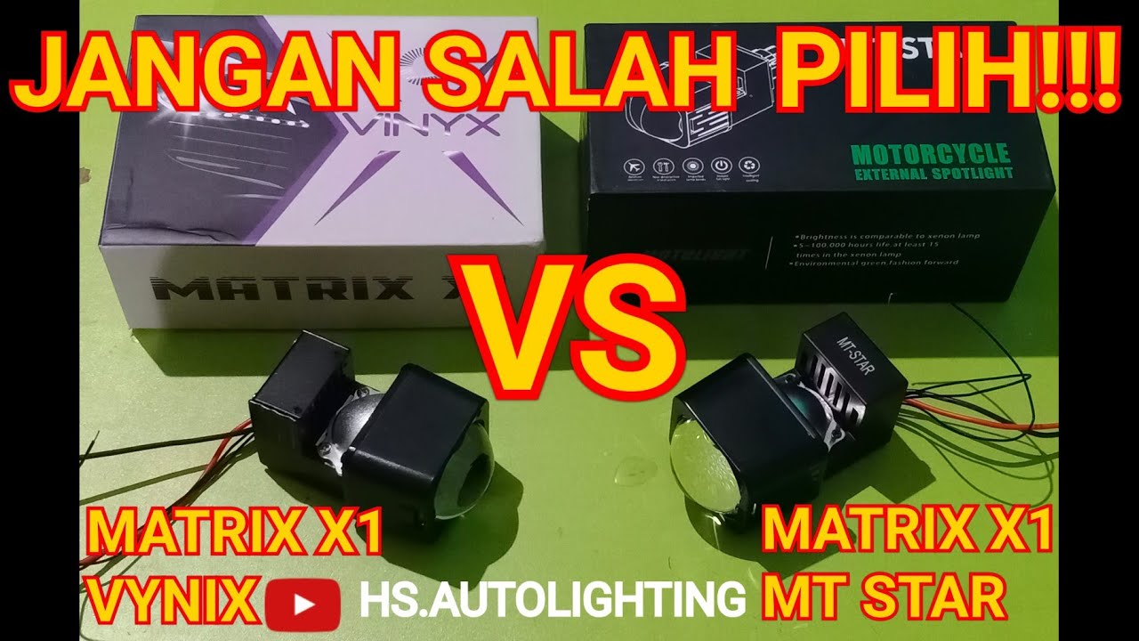 COMPARE MATRIX X1 VYNIX VS MATRIX X1 MT-STAR - YouTube