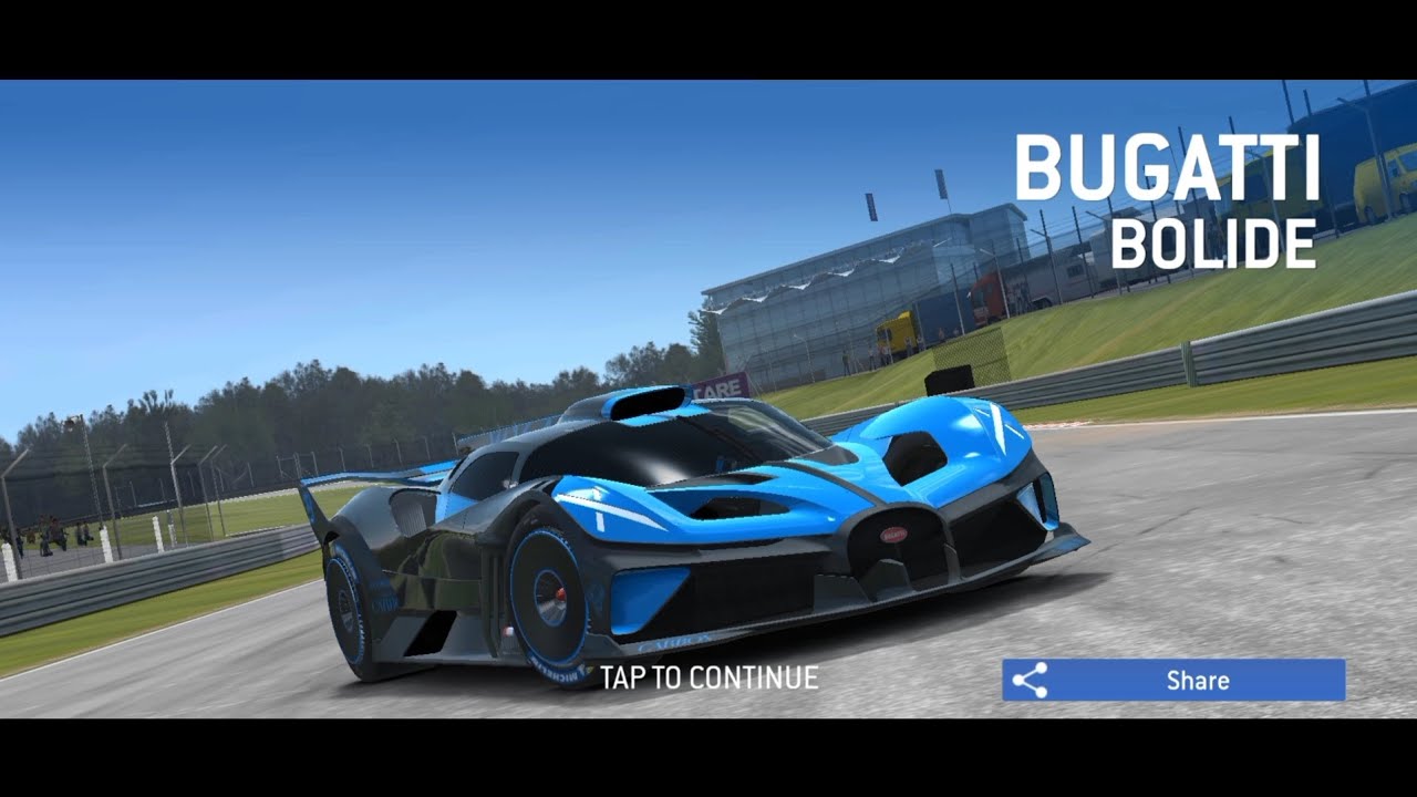 Winning the Bugatti Bolide | Real racing 3 - YouTube