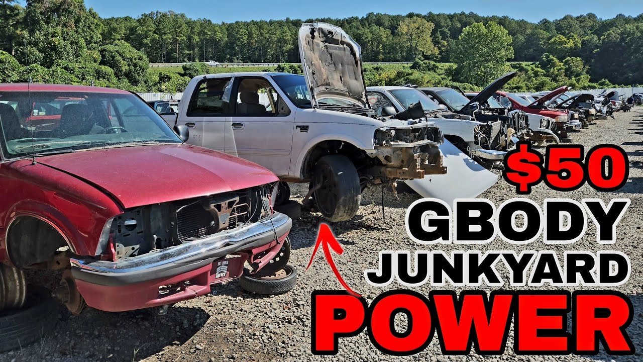 WE FOUND CHEAP TORQUE IN THE JUNKYARD! | BETTY WHYTE GETS OFF THE LINE ...