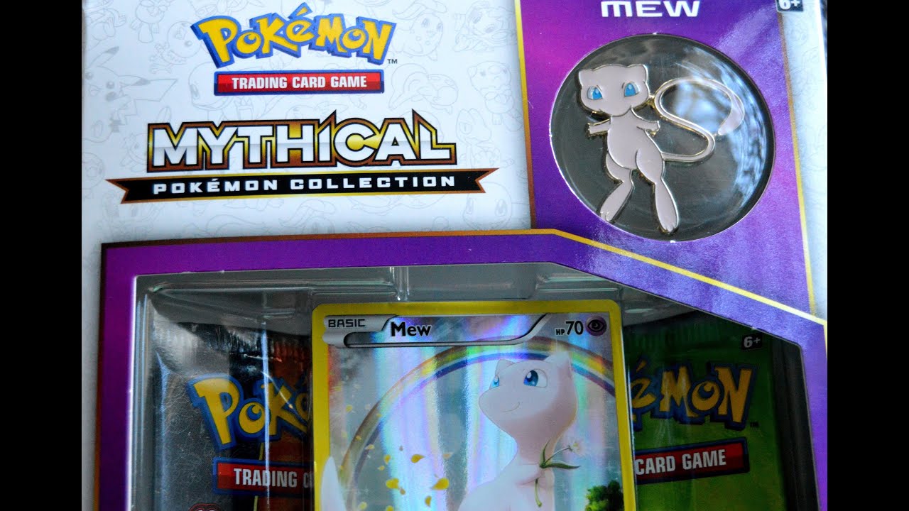 Opening a Mew Mythical Pokemon Collector's Box! NEW SET: GENERATIONS ...