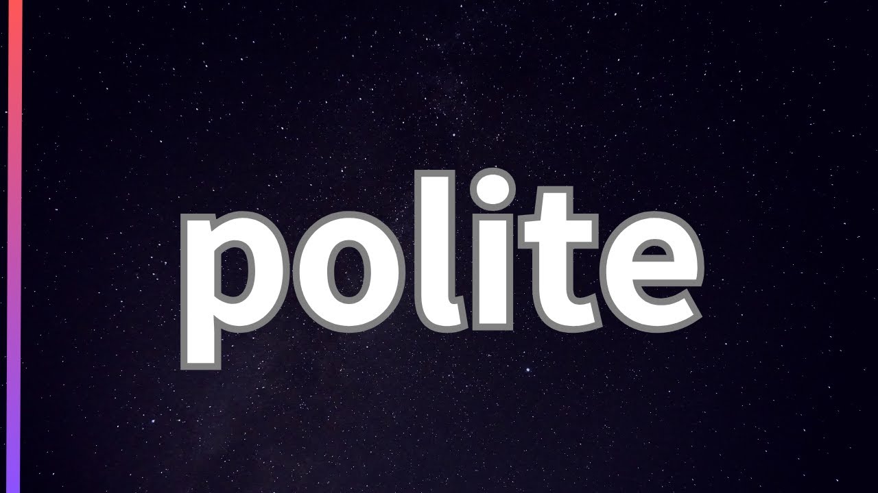 Polite YouTube polite-youtube