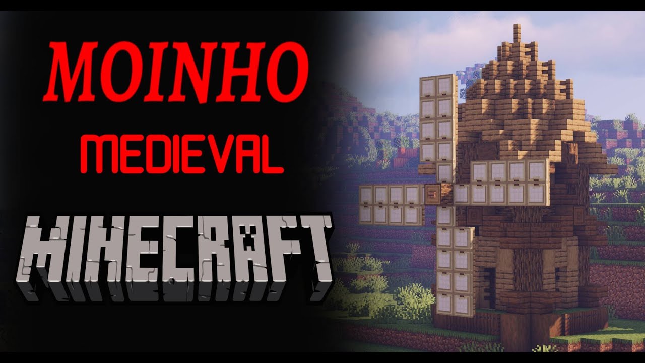 MOINHO DE VENTO TUTORIAL / MINECRAFT BUILDS - YouTube