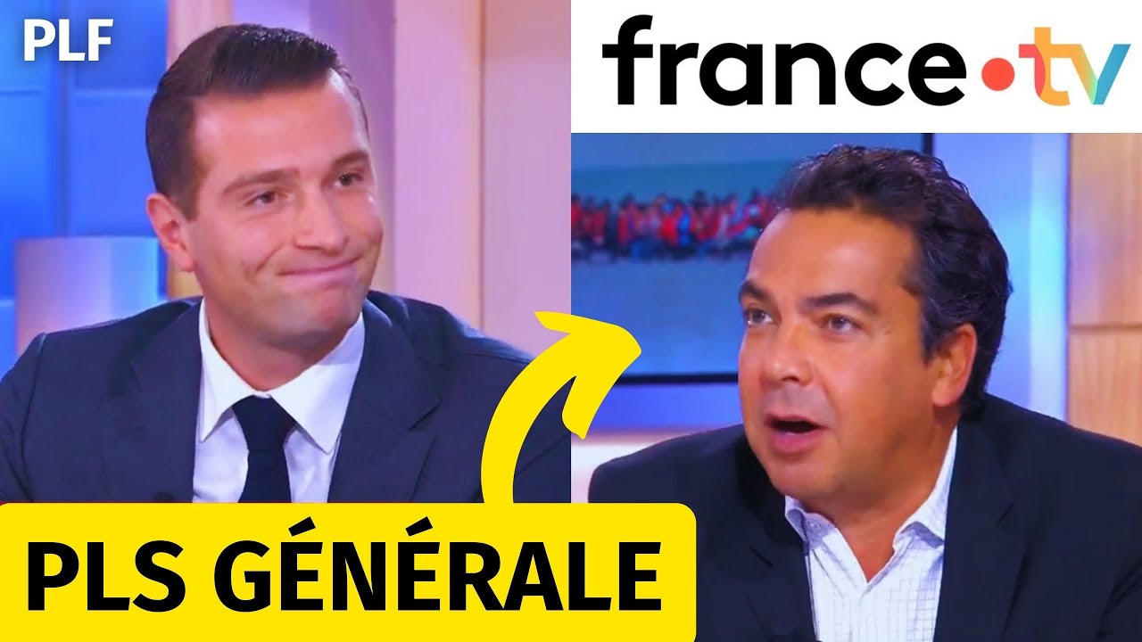 Jordan Bardella DÉMOLIT 4 journalistes de France TV (en même temps 😵 ...