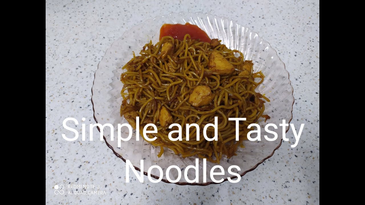 Tasty Noodles Recipe - YouTube