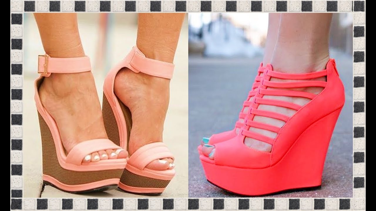 DIVINOS ZAPATOS DE MODA DE TACON CORRIDO 2019 - YouTube