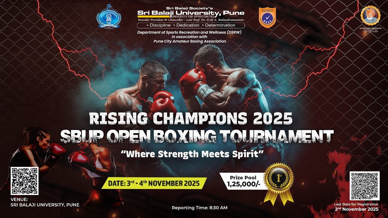 RISING CHAMPIONS 2025 | OPEN BOXING TOURNAMENT | SBUP Day 2 - YouTube