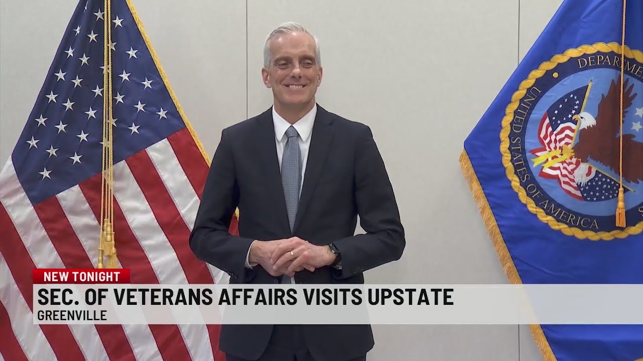 VA Secretary McDonough visits Greenville - YouTube