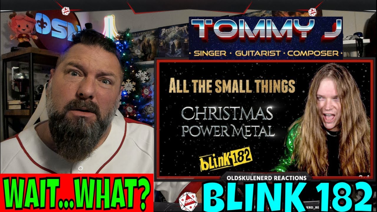 TOMMY JOHANSSON - ALL THE SMALL THINGS (Blink 182) REACTION by ...