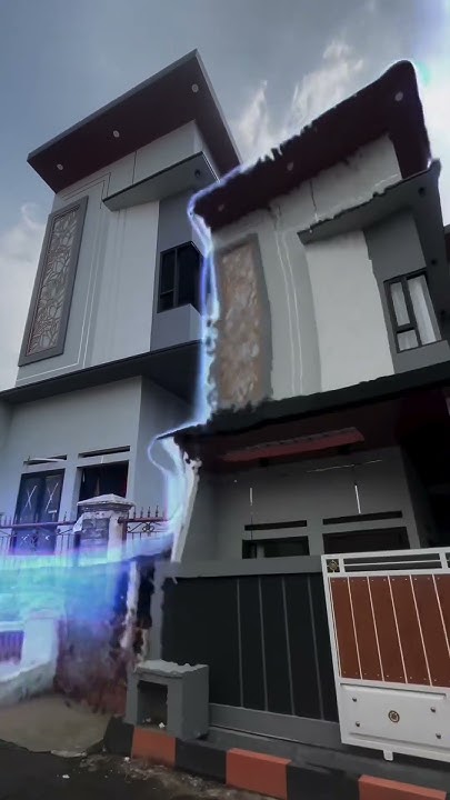 Progres dan after renovasi rumah 2 lantai | Vip Konstruksi #renovasirumah - YouTube