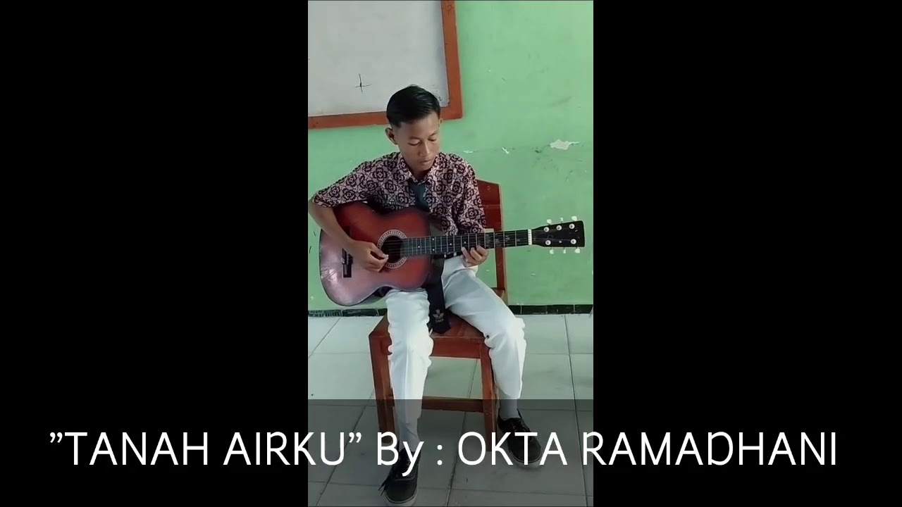 TANAH AIRKU By : Okta Ramadhani SMPN 3 Tulang Bawang Tengah - YouTube