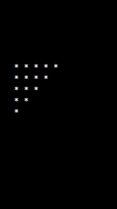 Star pattern 2 using C++ program a right angled triangle #cpp #viralshorts #coderworlds #star # ...