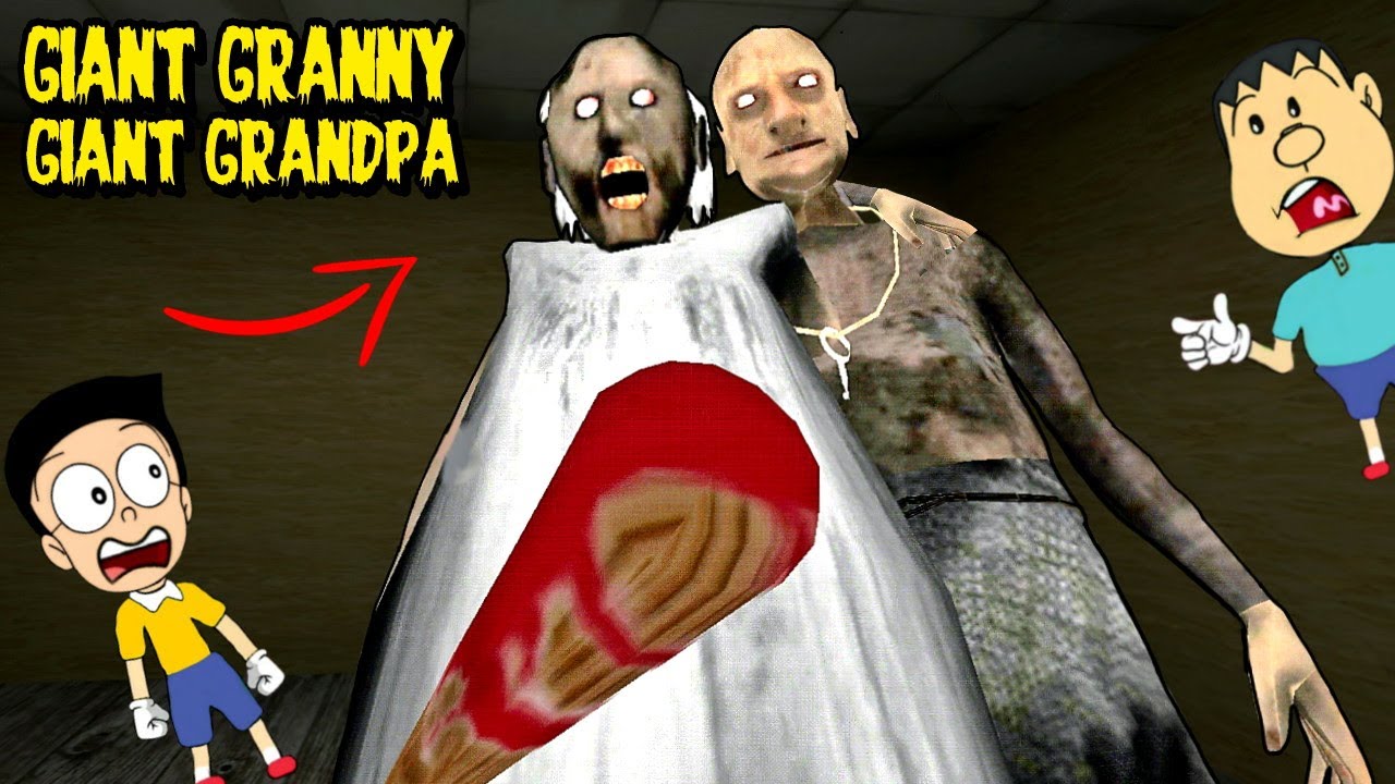 GIANT GRANNY GIANT GRANDPA || GRANNY Chapter 3 Full Horror || Deewana ...