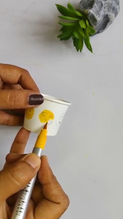 Fun with Cups😉#shorts #artist #art #music #diy #creative #trending # ...