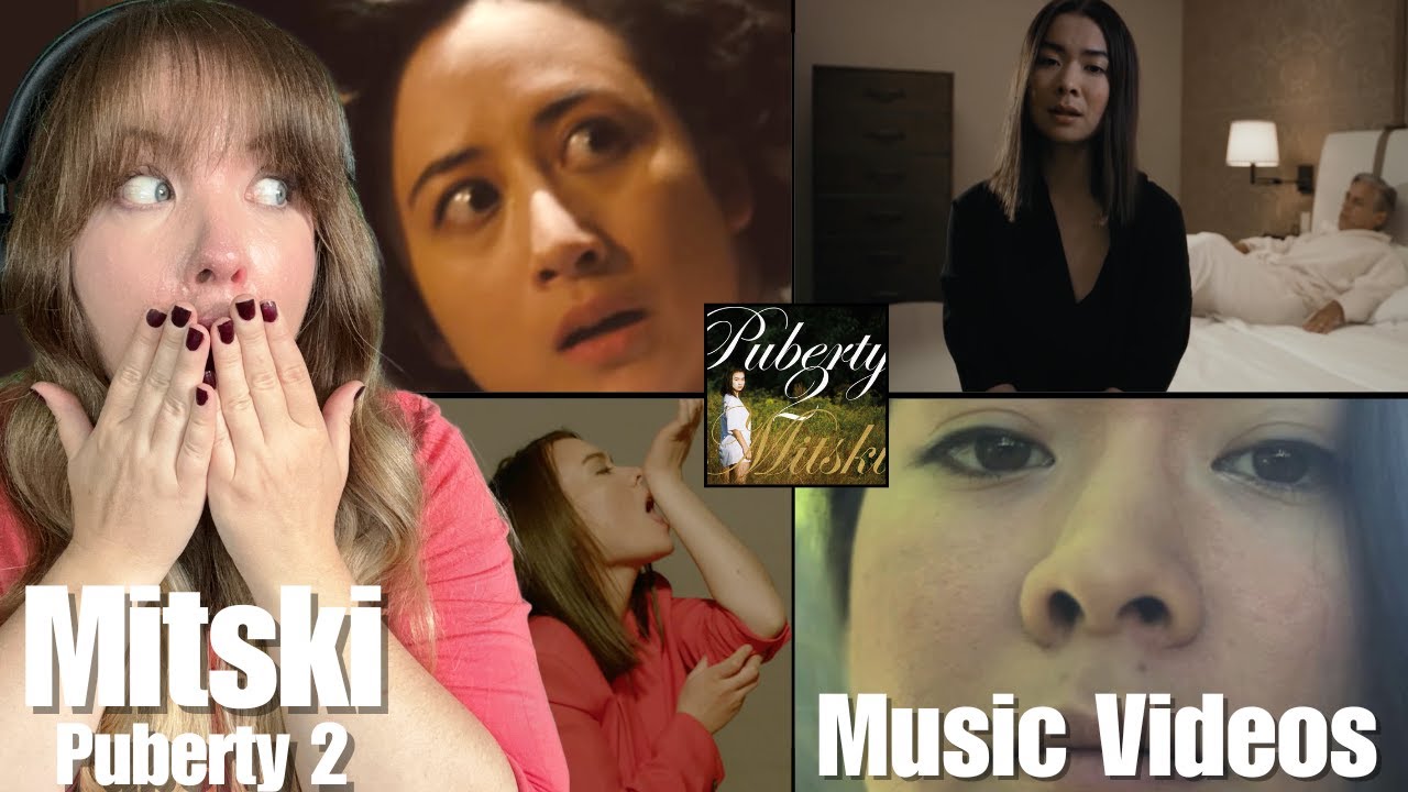 Mitski's "Happy" video....is not happy🥴....First time watching Puberty ...
