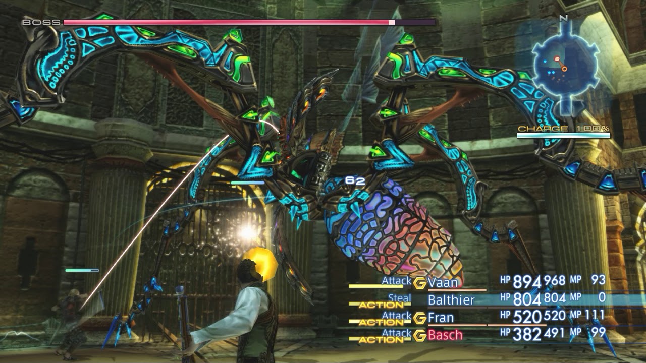FINAL FANTASY XII TZA Boss #03 - Mimic Queen - YouTube