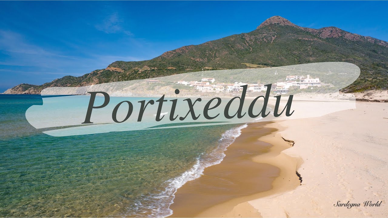 " Portixeddu " Spiaggia Dorata e mare Turchese [ 4K ] Sardegna World by ...