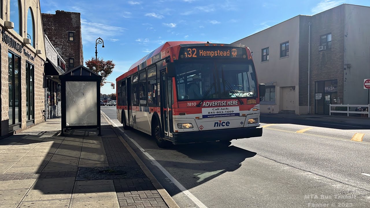 NICE Bus: 2011 Orion VII NG CNG 1810 n32 - YouTube