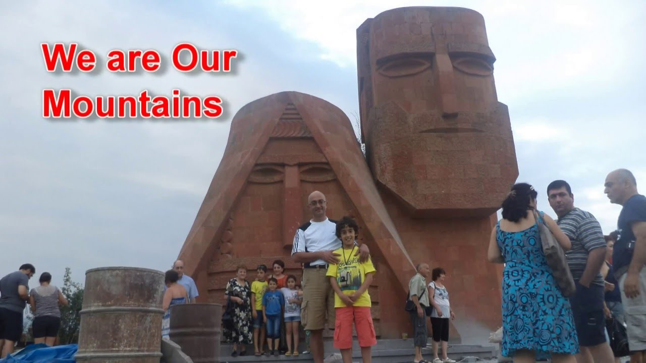 Visit to "We are Our Mountains" Monument, Nagorno-Karabakh Republic ...