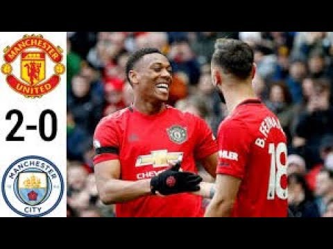 Manchester Utd vs Man City 2-0 - All Goals & Extended Highlights - YouTube