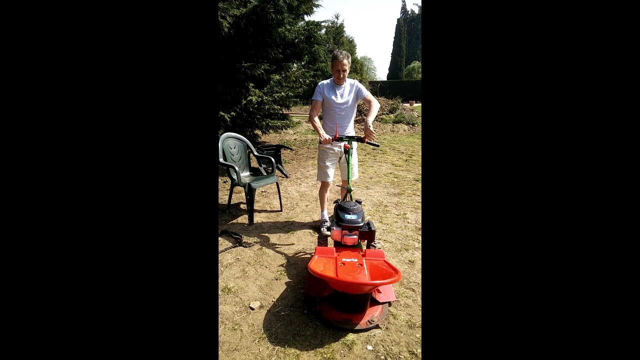 Agria Bush cutter 8000 611. - YouTube