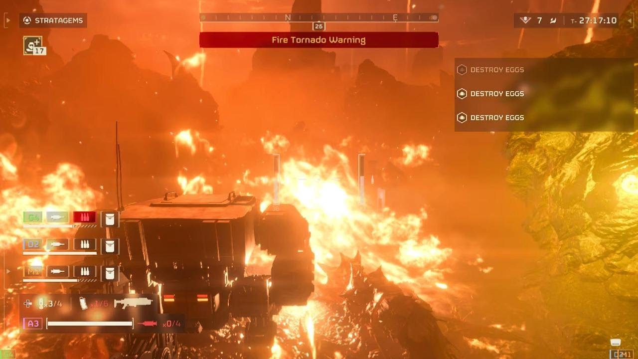 Helldivers 2 - Destroy Eggs Mission - YouTube