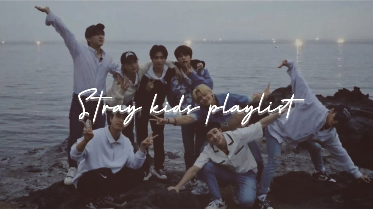 Stray kids playlist almost 1 hour 𓈒 𓂂𓏸* : chill , sleep , soft , study ...