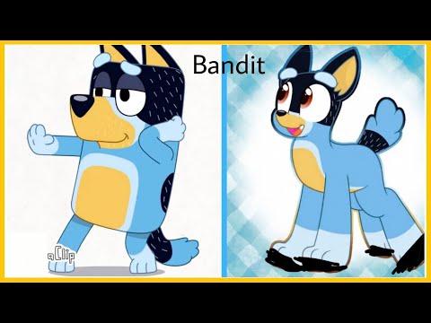 Bluey Characters as My Little Pony - YouTube