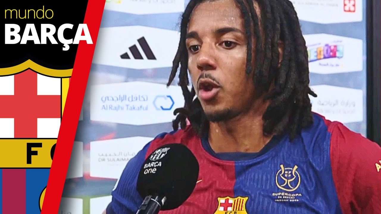Jules Koundé REACCIONA tras la GOLEADA del Barça al Real Madrid ...