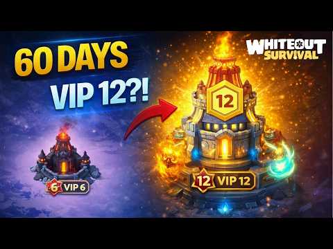 60 Günde VIP 12 Balina Hesap?! - 4008 Winner – Whiteout Survival