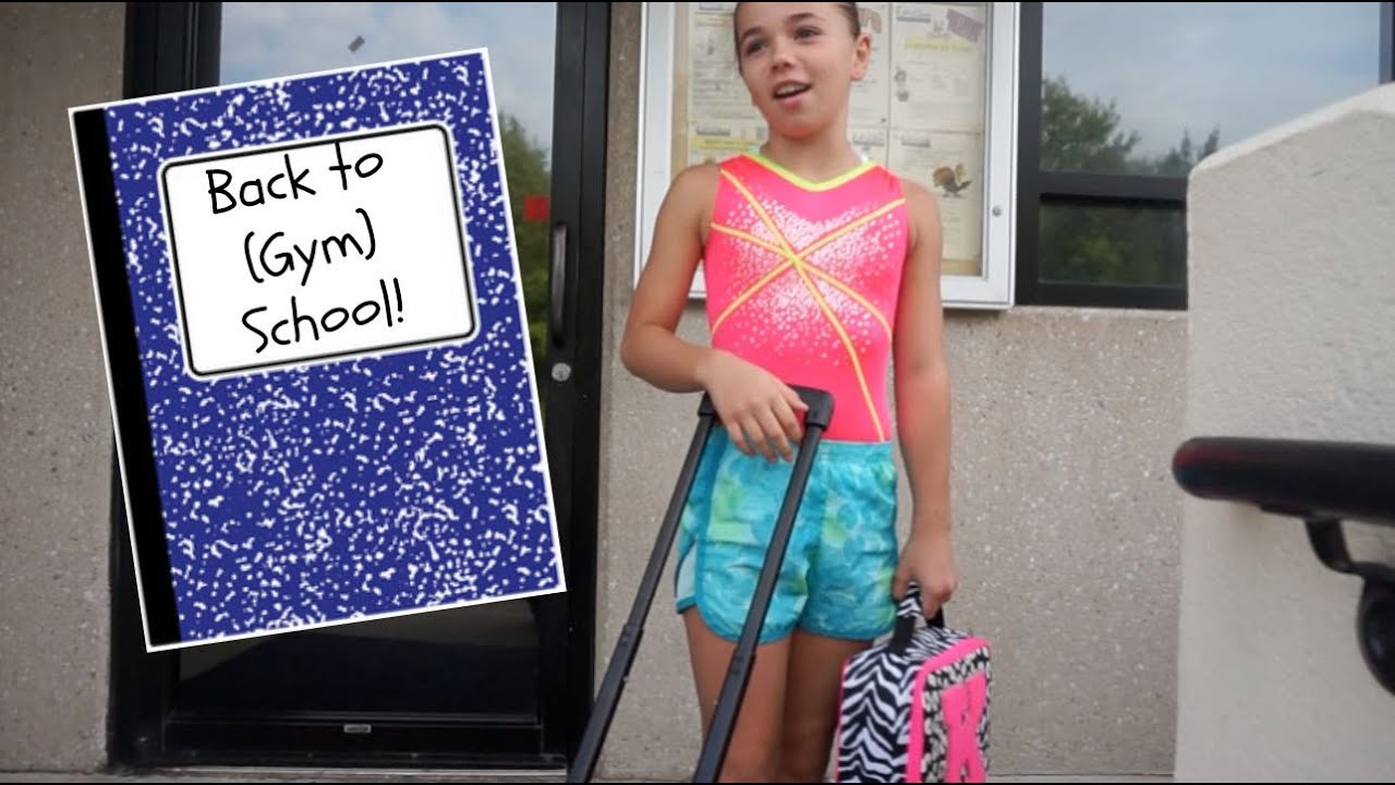 Back To (Gym) School! | What's In Ryan's Backpack?? | Flippin' Katie ...