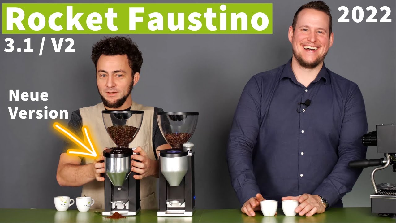 Rocket Faustino 3.1 - Version 2022 - Espressomühle im Test - YouTube