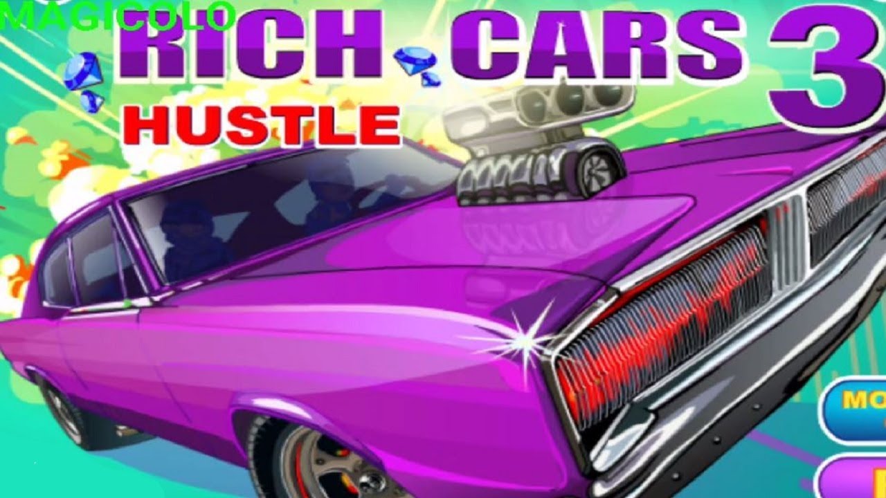 CARS 3 game Rich Hustle racing funny - YouTube